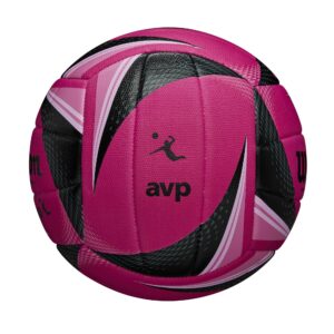 WILSON OPTX AVP Replica Beach Volleyball, Pink