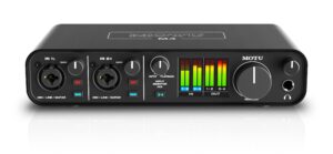 motu m4 4x4 usb-c audio interface