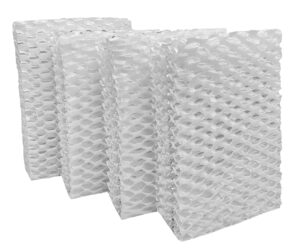 4-pack air filter factory replacement for kenmore 758.144150, 758.144151, 758.144170, 758.144171 humidifier wick filters