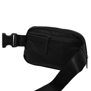 Lululemon Athletica Everywhere Belt Bag, Black, 7.5 x 5 x 2 inches