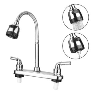 RV Kitchen Faucet Non-Metallic, Flexible Spout for Campers, Motorhomes, Travel Trailers