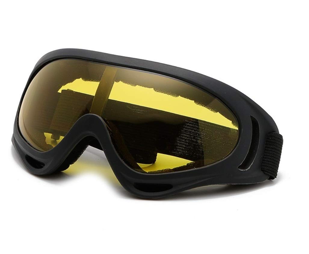 Chezi X400 Anti-Fog Ski Goggles Snowboard Goggles (Yellow)