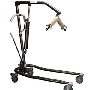 Proactive Medical Protekt Onyx Hydraulic Patient Body Lift - Heavy Duty for Home Use. 450lbs Capactiy with Adjustable Base