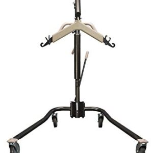 Proactive Medical Protekt Onyx Hydraulic Patient Body Lift - Heavy Duty for Home Use. 450lbs Capactiy with Adjustable Base