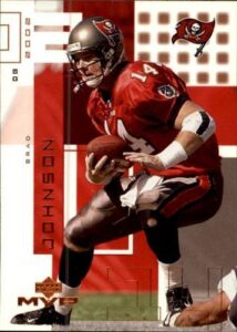 2002 upper deck mvp #235 brad johnson nfl football trading card