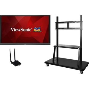 ifp7550-e2-75" viewboard 4k ultra hd interactive flat panel bundle