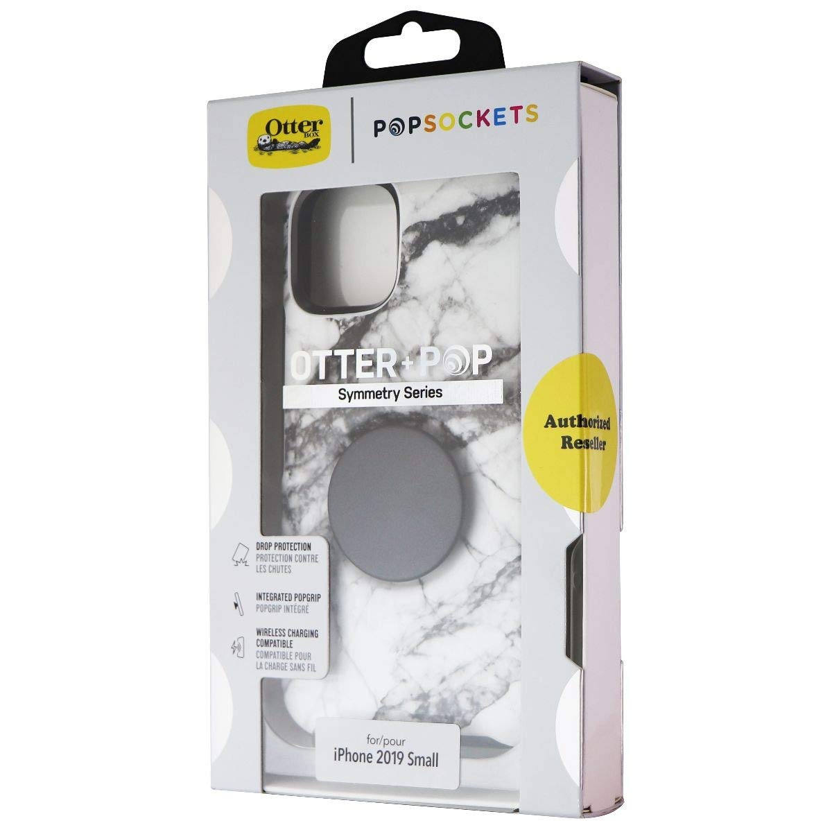 OtterBox + Pop Symmetry Series Case for Apple iPhone 11 Pro - White Marble