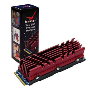 digifast m.2 2280 ssd premium heatsink - red