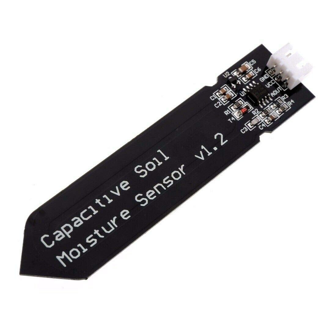 Gump's grocery Analog Capacitive Soil Moisture Sensor V1.2 Corrosion Resistant with Cable Wire