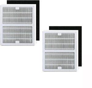 i clean replacement idylis filters b,2 hepa filters&2 carbon filters set compatible with idylis ac-2125, ac-2126, iap-10-125, iapc-40-140, iap-10-150, iap-10-050, model # ia