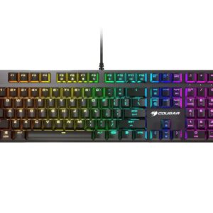 COUGAR Vantar MX Mechanical Gaming Keyboard (Red Switch) with RGB (Black)