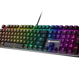 COUGAR Vantar MX Mechanical Gaming Keyboard (Red Switch) with RGB (Black)