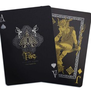 Creatures of The FAE Playing Cards by Gent Supply - Black, Gold & Silver Edition