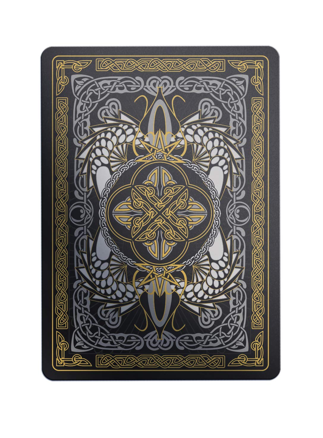 Creatures of The FAE Playing Cards by Gent Supply - Black, Gold & Silver Edition