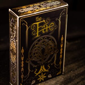 Creatures of The FAE Playing Cards by Gent Supply - Black, Gold & Silver Edition