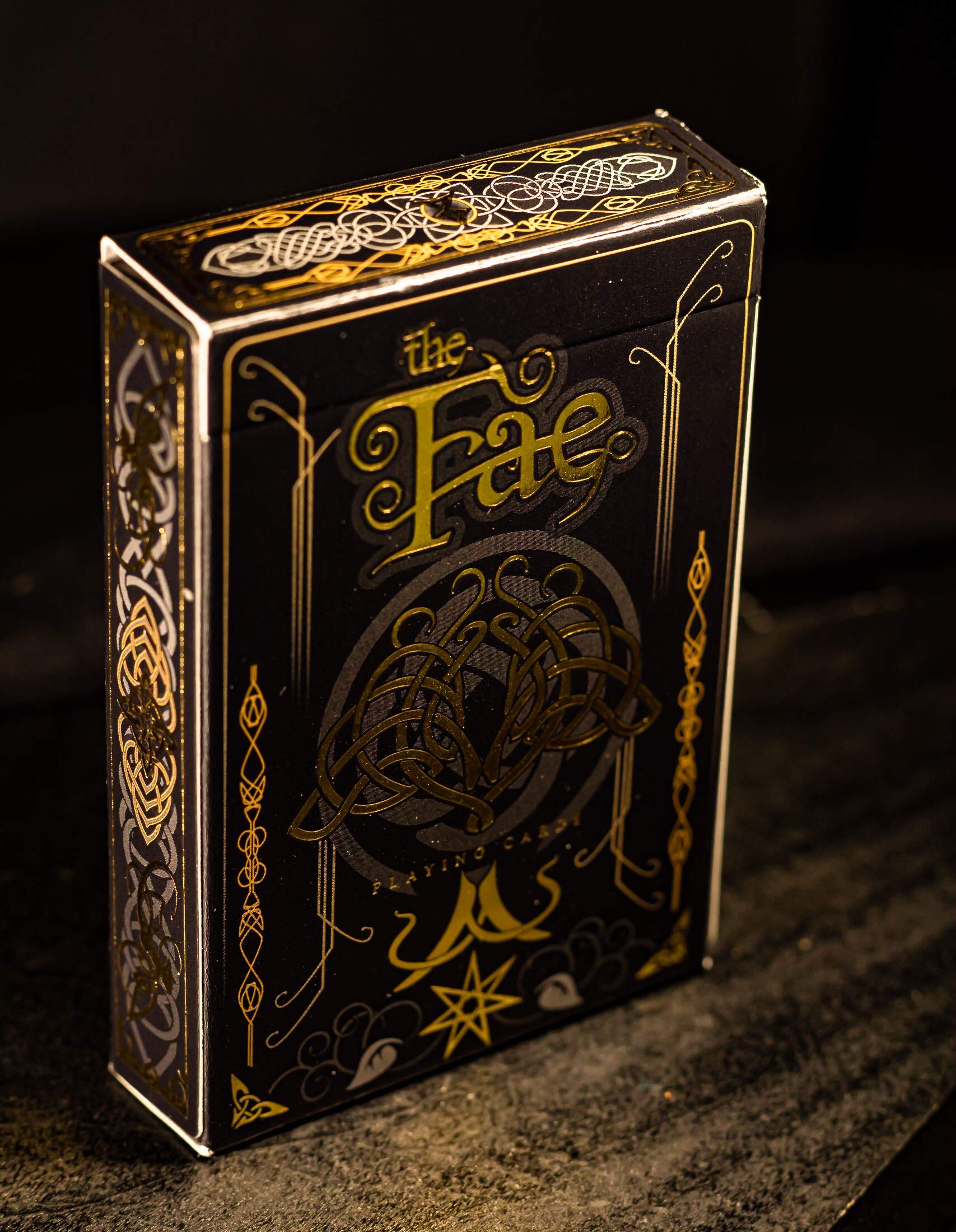 Creatures of The FAE Playing Cards by Gent Supply - Black, Gold & Silver Edition