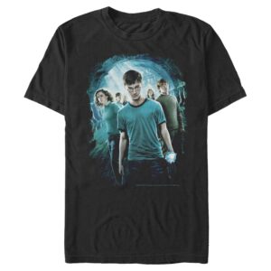 harry potter men's t-shirt, black, xx-large