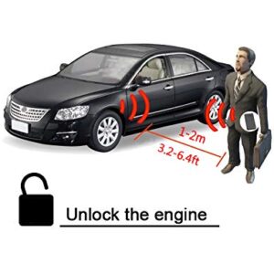 BANVIE Car Immobilizer Security System with Anti-hijacking, Vehicle Anti-Theft Electronic Engine Lock