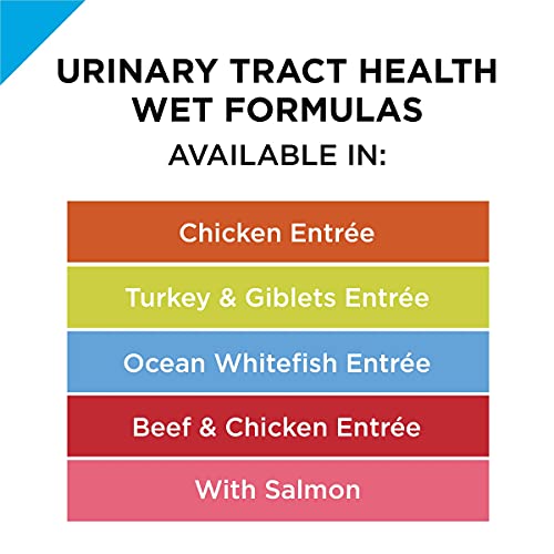 Purina Pro Plan Urinary Tract Health Chicken Entree in Gravy Cat Food - (Pack of 24) 5.5 oz. Cans