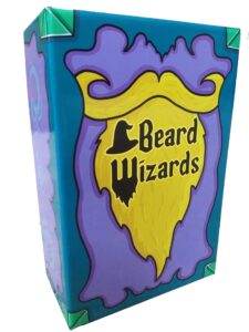 beard wizards card game for 2-5 players by the dusty top hat