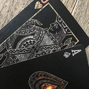 Bicycle Asteroid Playing Cards, Black