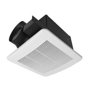 bv bathroom fan ultra-quiet bathroom ventilation & exhaust fan, bathroom ceiling fan, residential remodel energy-saving ceiling mount fan (no attic access required) (140 cfm)