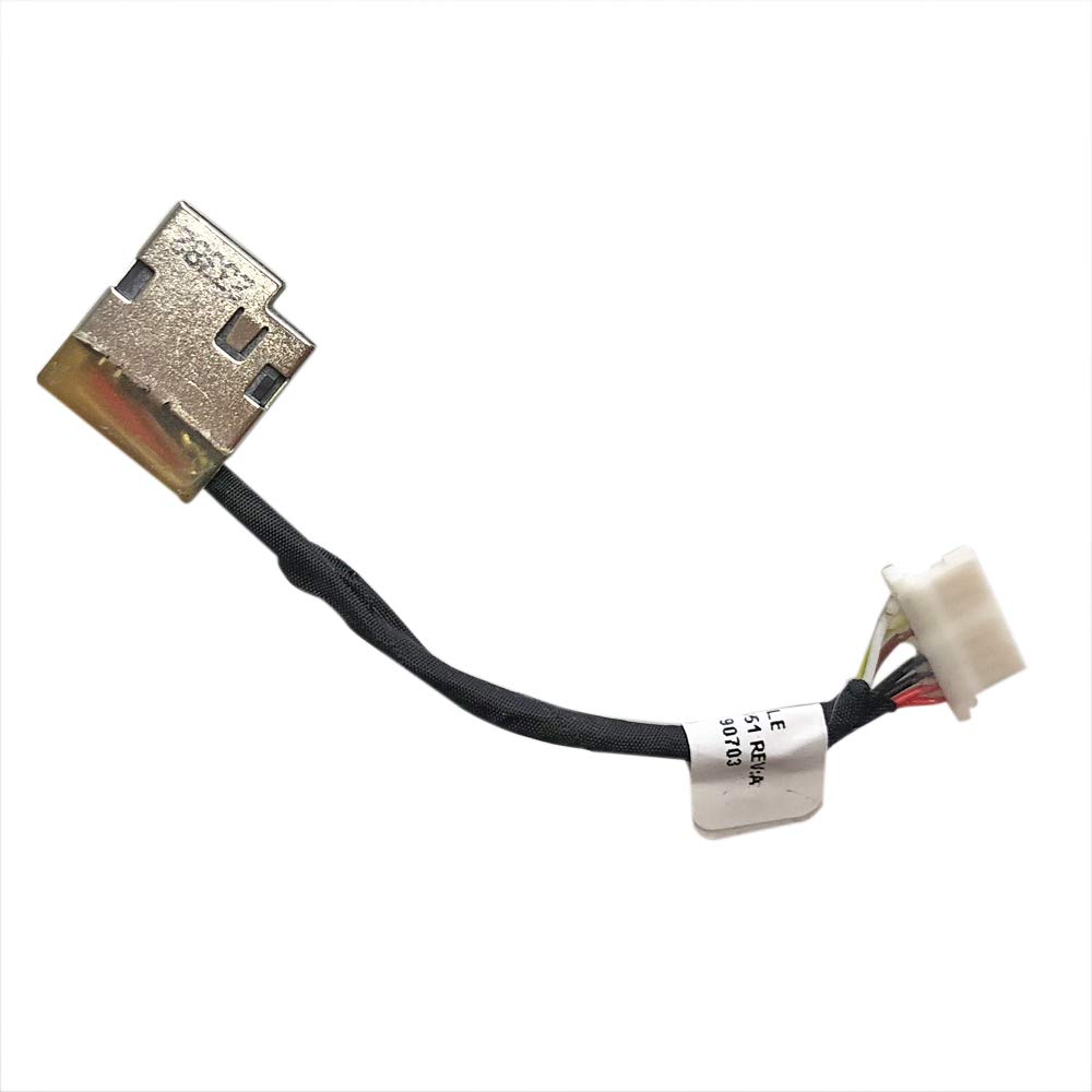 GinTai DC Power Jack with Cable Socket Plug Charging Port Replacement for HP Envy M6-W000 Series m6-w015dx m6-w101dx m6-w103dx 13-ab016nr 13-ab020nr 13-ab055nr 807522-001 799735-F51