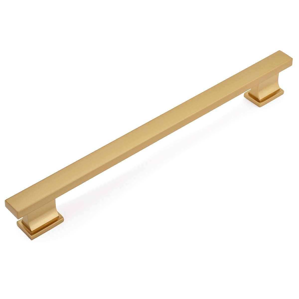 Cosmas 10 Pack 702-192GC Gold Champagne Contemporary Cabinet Hardware Handle Pull - 7-1/2" Inch (192mm) Hole Centers