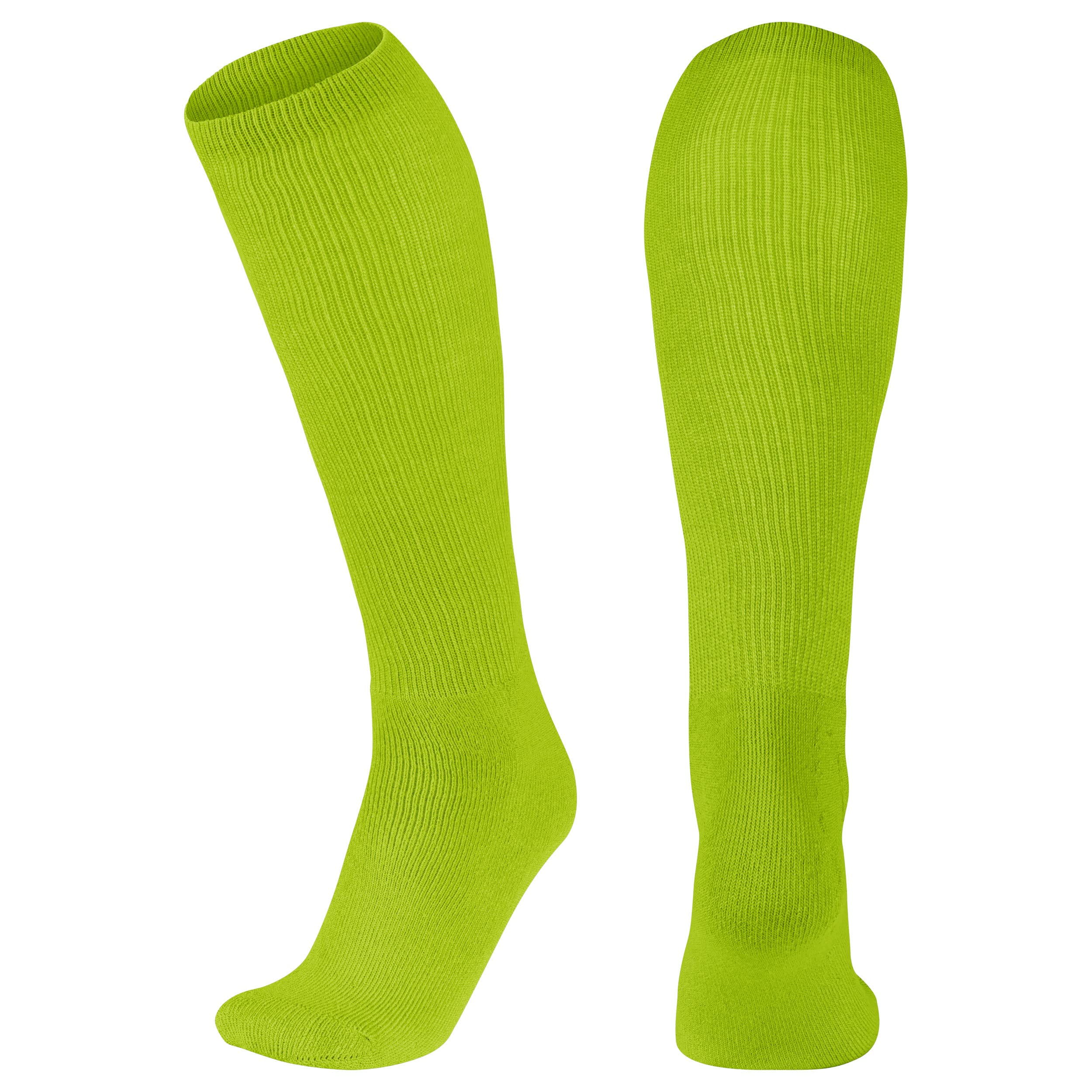 Champro Multi-Sport Athletic Sock, Neon Green, Small