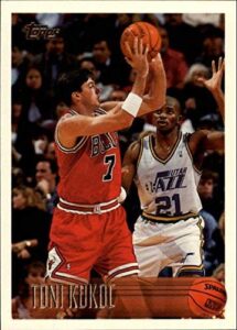 1996-97 topps #99 toni kukoc nba basketball trading card