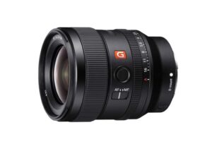 sony e-mount fe 24mm f1.4 gm full frame wide-angle prime lens (sel24f14gm), black (renewed)