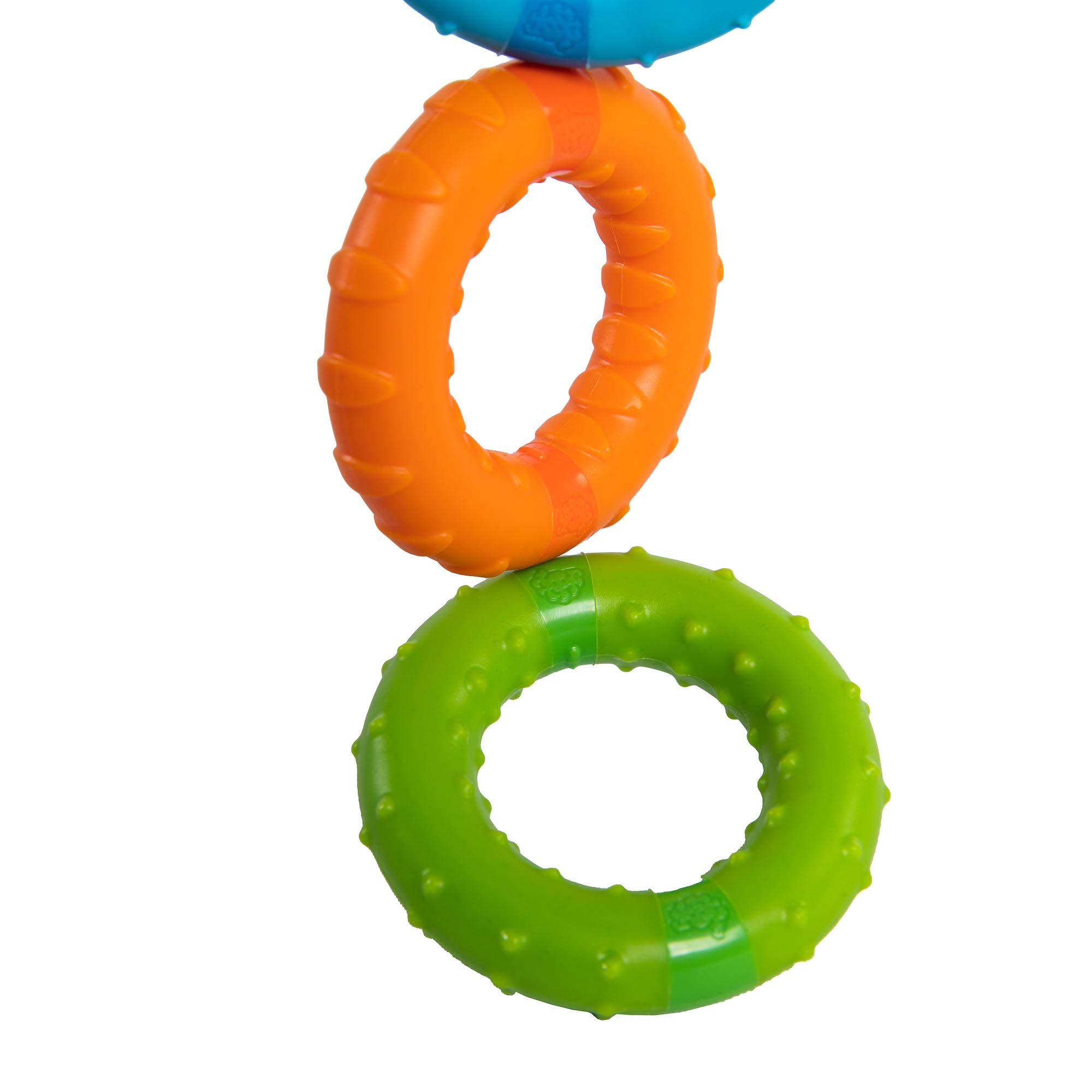 Fat Brain Toys Silly Rings - Three Magnetic Sensory Rings for Babies & Toddlers