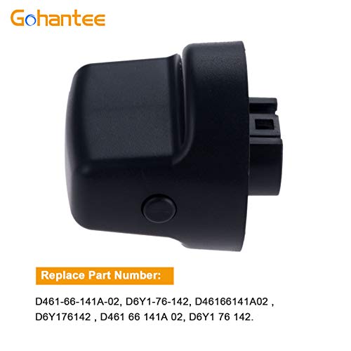 gohantee Ignition Key Knob Push Turn Switch Replaces# D461-66-141A-02 D6Y1-76-142 D46166141A02 D6Y176142 Replacement for 2006-2007 Mazda 6 2007-2012 Mazda CX-7 and CX-9