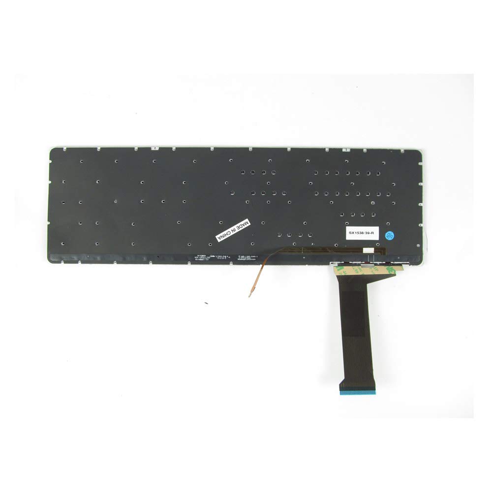 Abakoo New Keyboard Compatible with Asus G551 GL551 GL551J GL552 ROG GL752 GL752V G771 ZX50 with Backlit Red US