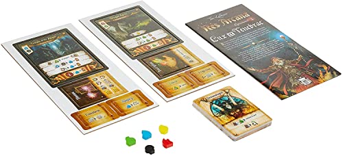 Res Arcana Lux et Tenabrae Board Game EXPANSION - Magical Fantasy Adventure Game, Strategy Game for Kids & Adults, Ages 14+, 2-5 Players, 30-60 Min Playtime, Made by Sand Castle Games