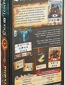 Res Arcana Lux et Tenabrae Board Game EXPANSION - Magical Fantasy Adventure Game, Strategy Game for Kids & Adults, Ages 14+, 2-5 Players, 30-60 Min Playtime, Made by Sand Castle Games