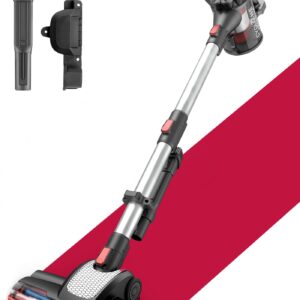 Roomie Tec Dylon Cordless Stick Vacuum Cleaner, Self-Standing, Up to 25min, Advanced Filtration System