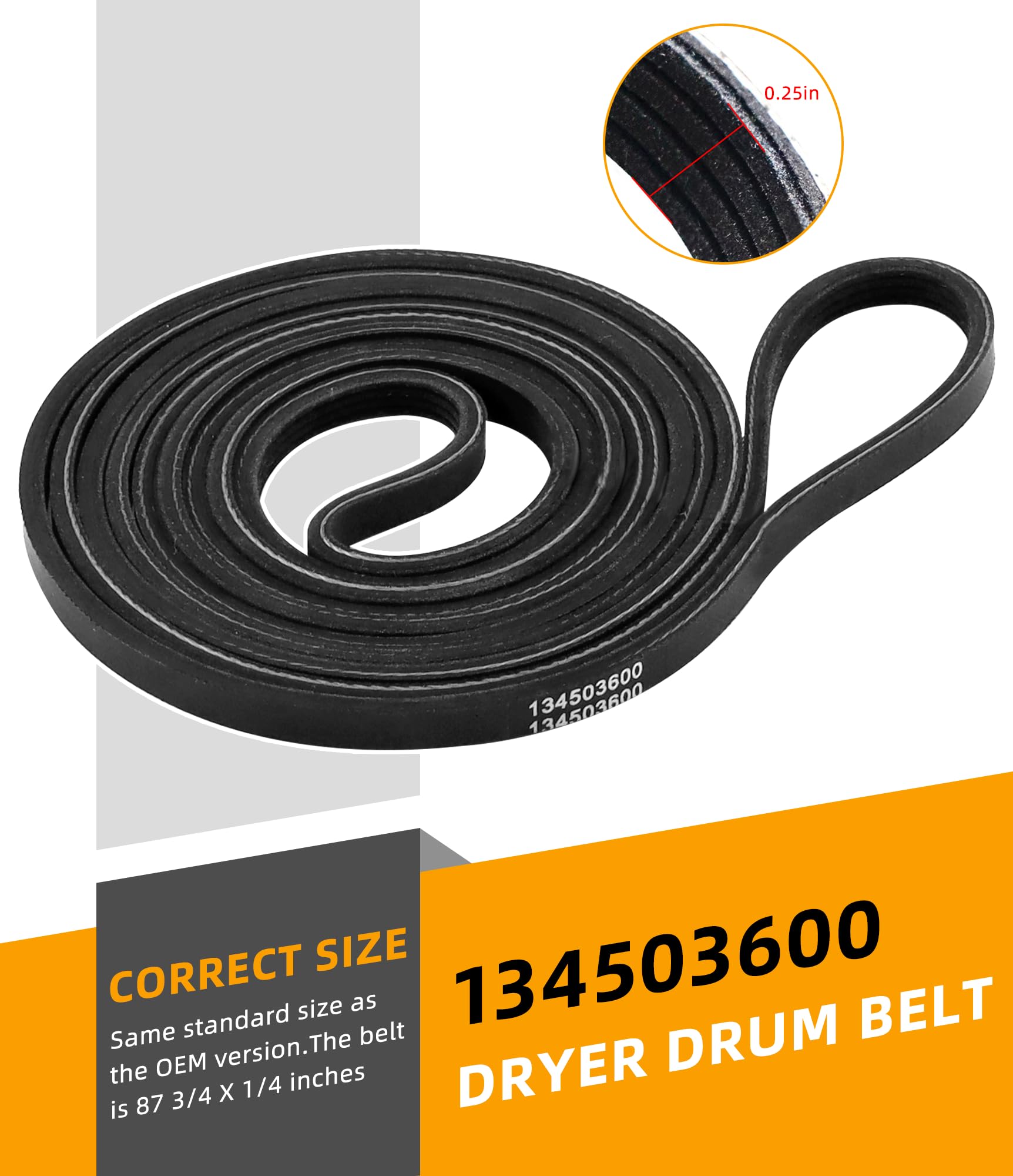 AMI PARTS Upgraded 5303281153 & 134503600 Dryer Drum Bearing Kit Compatible with Frigidaire & Kenmore Dryers - Replaces AP2142648 PS1148434 PS459829 134163400 - Buy with Confidence