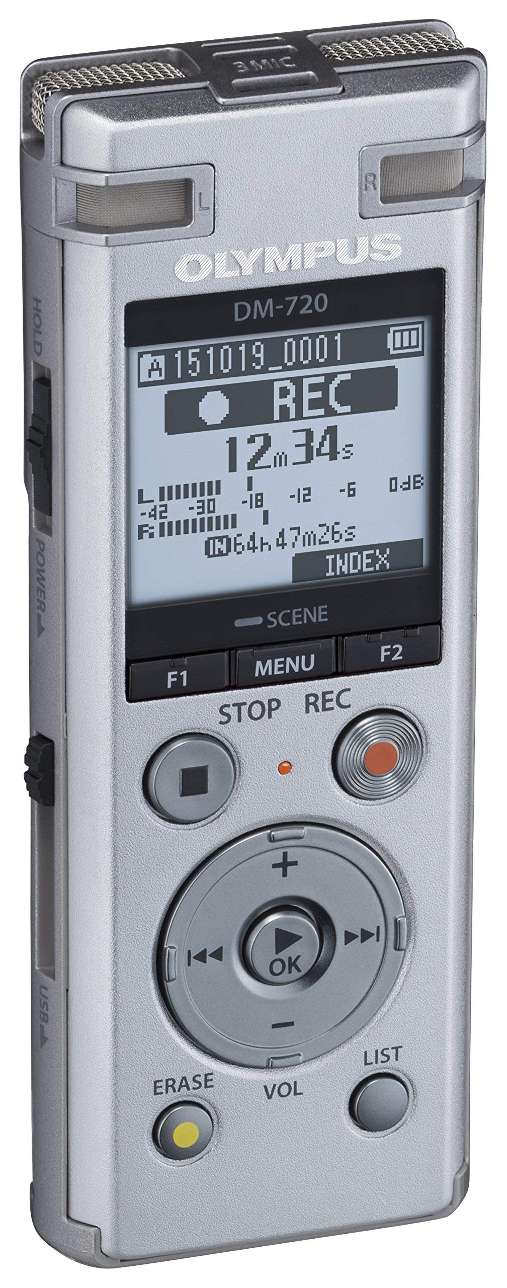 Olympus DM-720 Voice Recorder (Renewed)