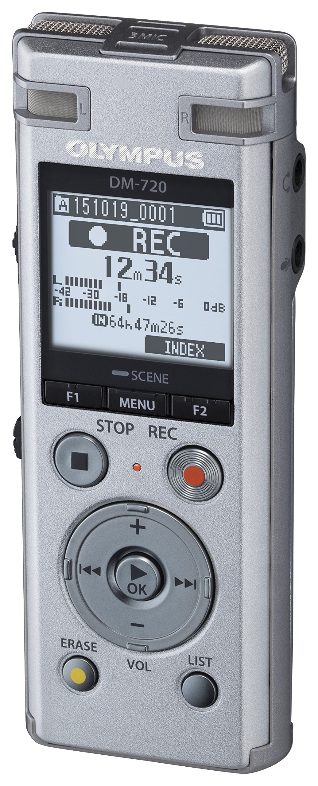 Olympus DM-720 Voice Recorder (Renewed)