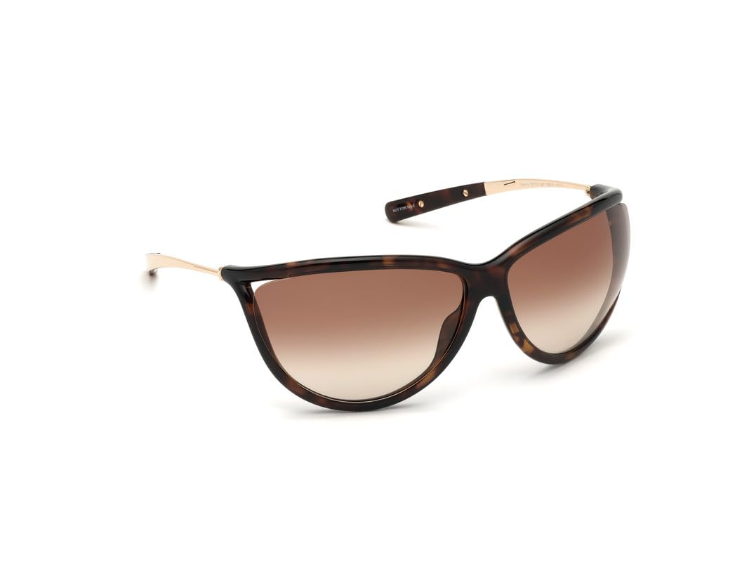 Tom Ford sunglasses Tammy (FT-0770-S 52F) Dark Havana - Rose gold - Brown Gradient lenses