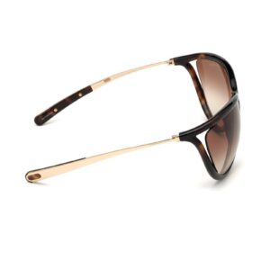 Tom Ford sunglasses Tammy (FT-0770-S 52F) Dark Havana - Rose gold - Brown Gradient lenses