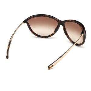 Tom Ford sunglasses Tammy (FT-0770-S 52F) Dark Havana - Rose gold - Brown Gradient lenses