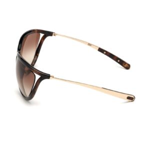 Tom Ford sunglasses Tammy (FT-0770-S 52F) Dark Havana - Rose gold - Brown Gradient lenses