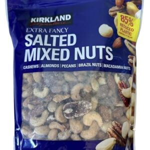 Kirkland Signature Extra Fancy Salted Mixed Nuts 2.5 lb (Pack of 4)