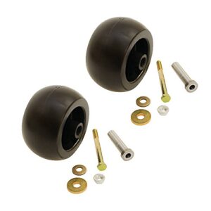 reliable aftermarket parts our name says it all two (2) deck wheel/roller kit fits kubota, fits exmark, fits toro 103-7263 103-4051 103-3168