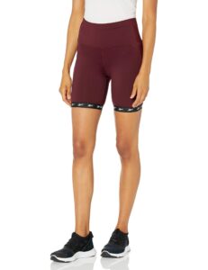 reebok bike short, maroon, m