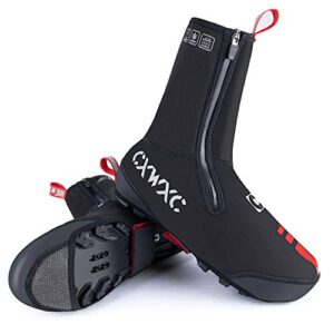 cxwxc cycling shoe covers neoprene waterproof,winter thermal warm full bicycle overshoes for men women,road mountain bike booties