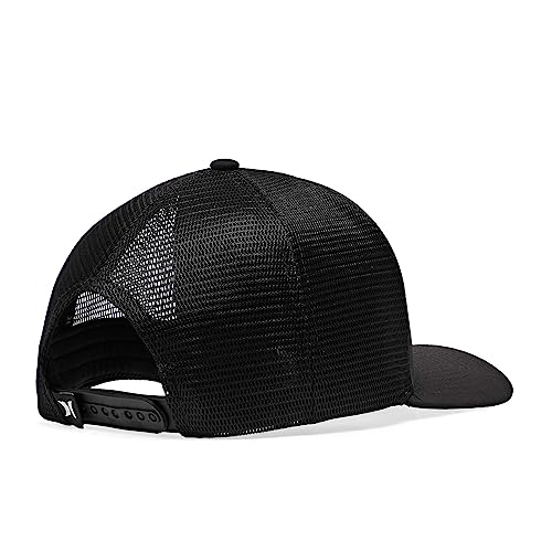 Hurley Men's League Dri-Fit Snapback Baseball Cap, Black, One Size