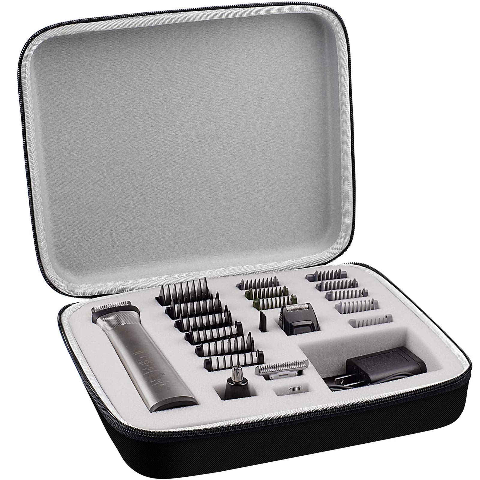 Case Compatible with Philips for Norelco Multigroom Series 7000 5000 9000 Men's Grooming Kit with Trimmer MG7750/49 MG7910/49 MG9510/60. Storage Holder for Attachment Trimmer & Accessories (Box Only)